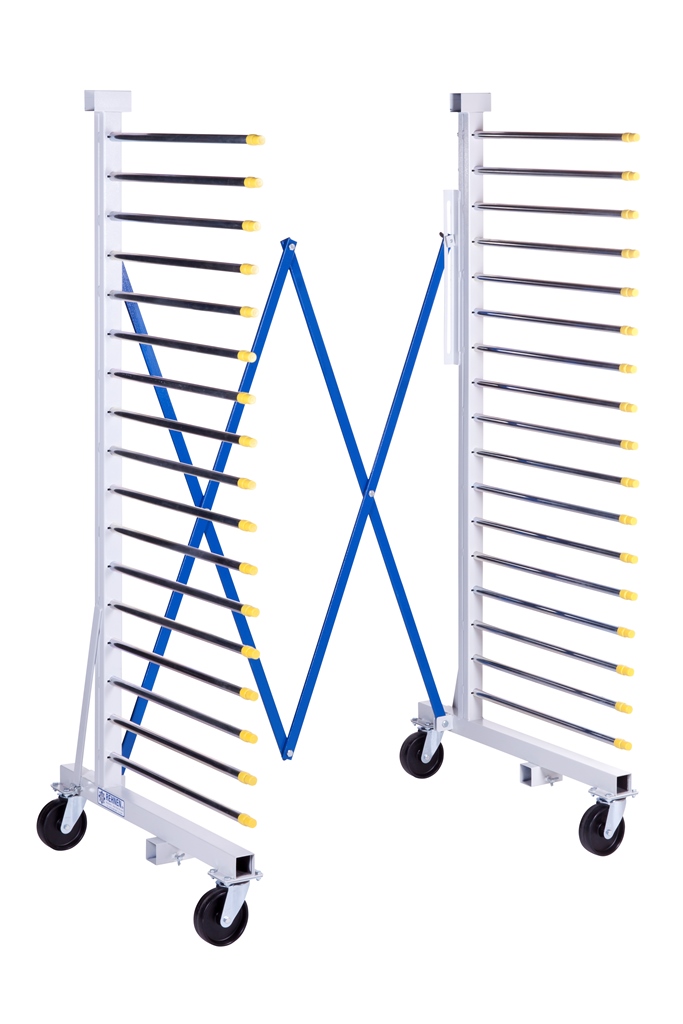 Varioflex paint drying trolley - Marx Oberflächentechnik GmbH